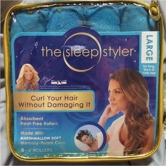 Sleep Styler | Hair | Sleep Styler The Heatfree Nighttime Hair Curlers ...